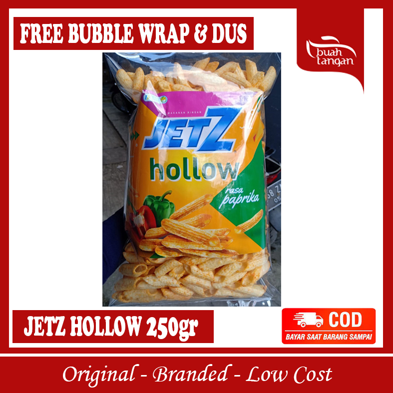 Jetz Hollow Snack Original Branded Buah Tangan Kemasan 250gr | Lazada ...