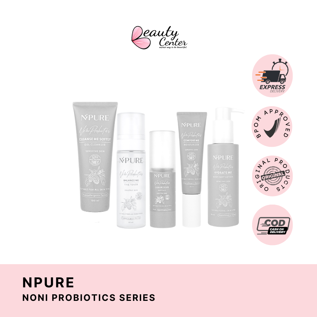 NPURE Paket Lengkap NONI PROBIOTICS SERIES (SENSITIVE SERIES) | Lazada ...