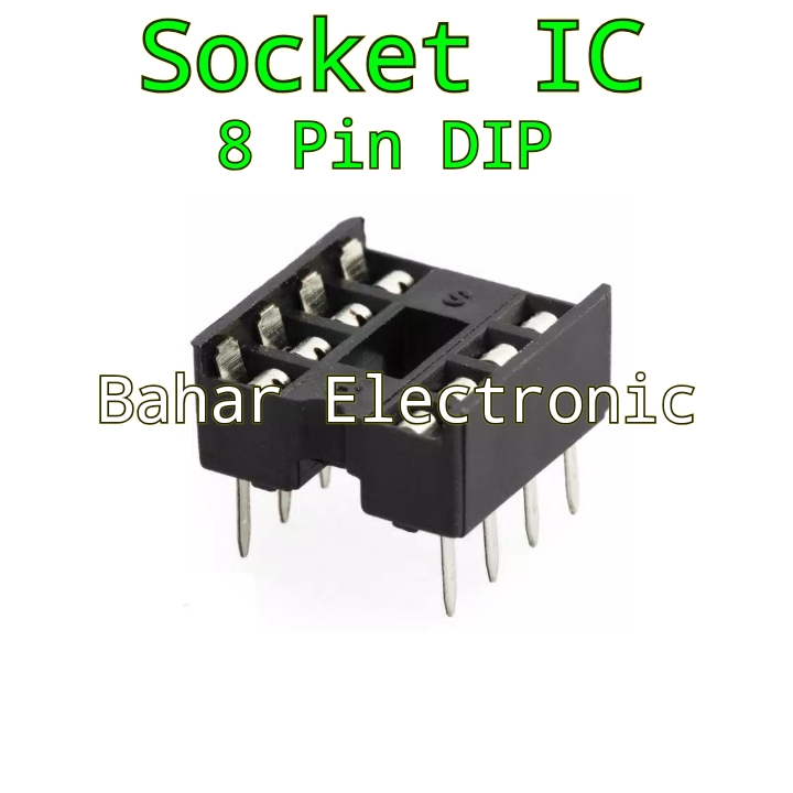 Socket IC 8 Pin DIP per 2 biji | Lazada Indonesia