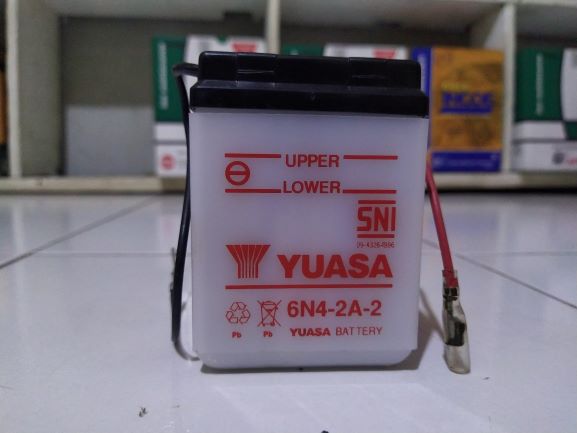 AKI MOTOR HONDA WIN AKI YUASA ORIGINAL AKI BASAH AKI HONDA WIN STANDAR ...