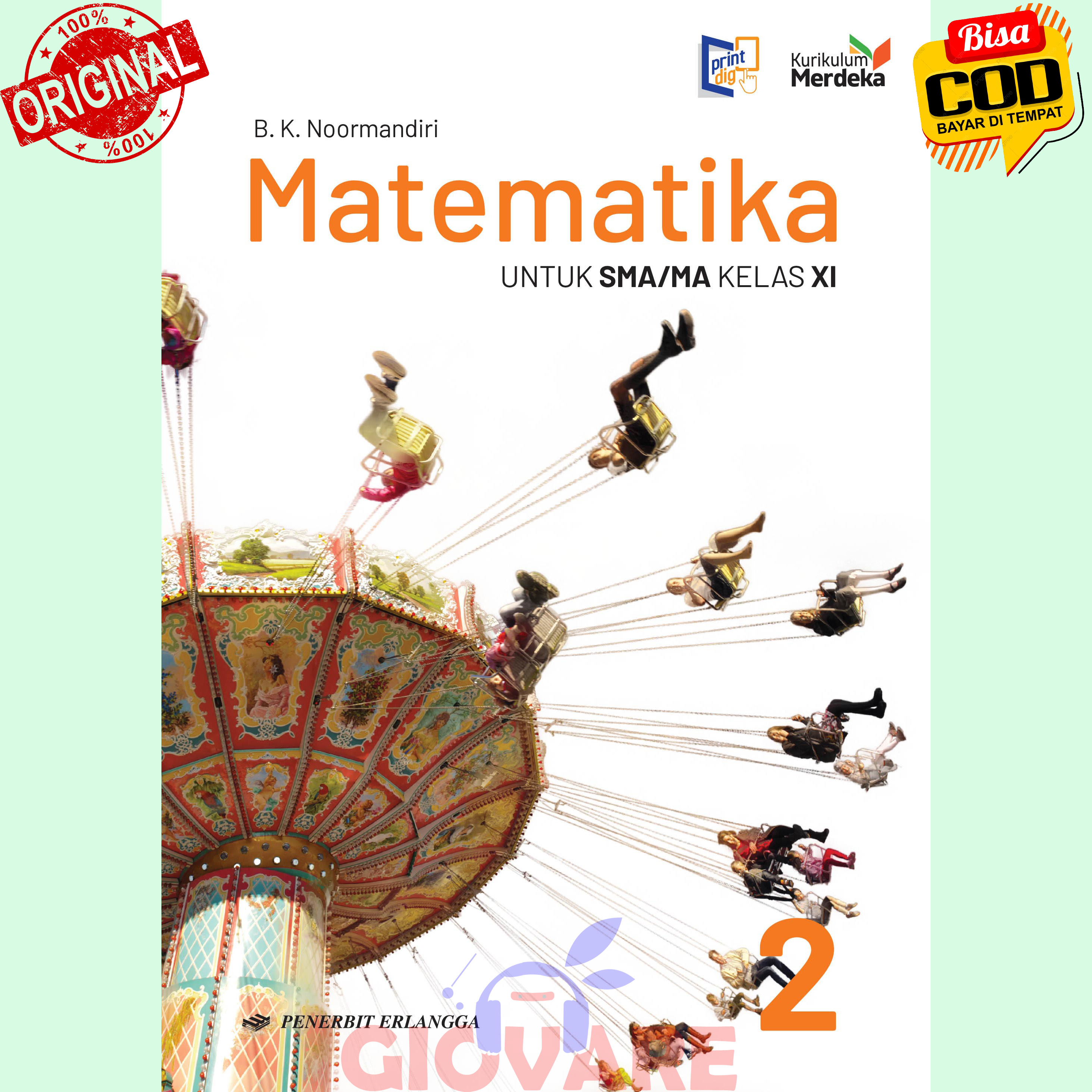 BUKU MATEMATIKA SMA KELAS 11 ERLANGGA KURIKULUM MERDEKA | MATEMATIKA SMA/MA KLS.11/KM | Lazada ...