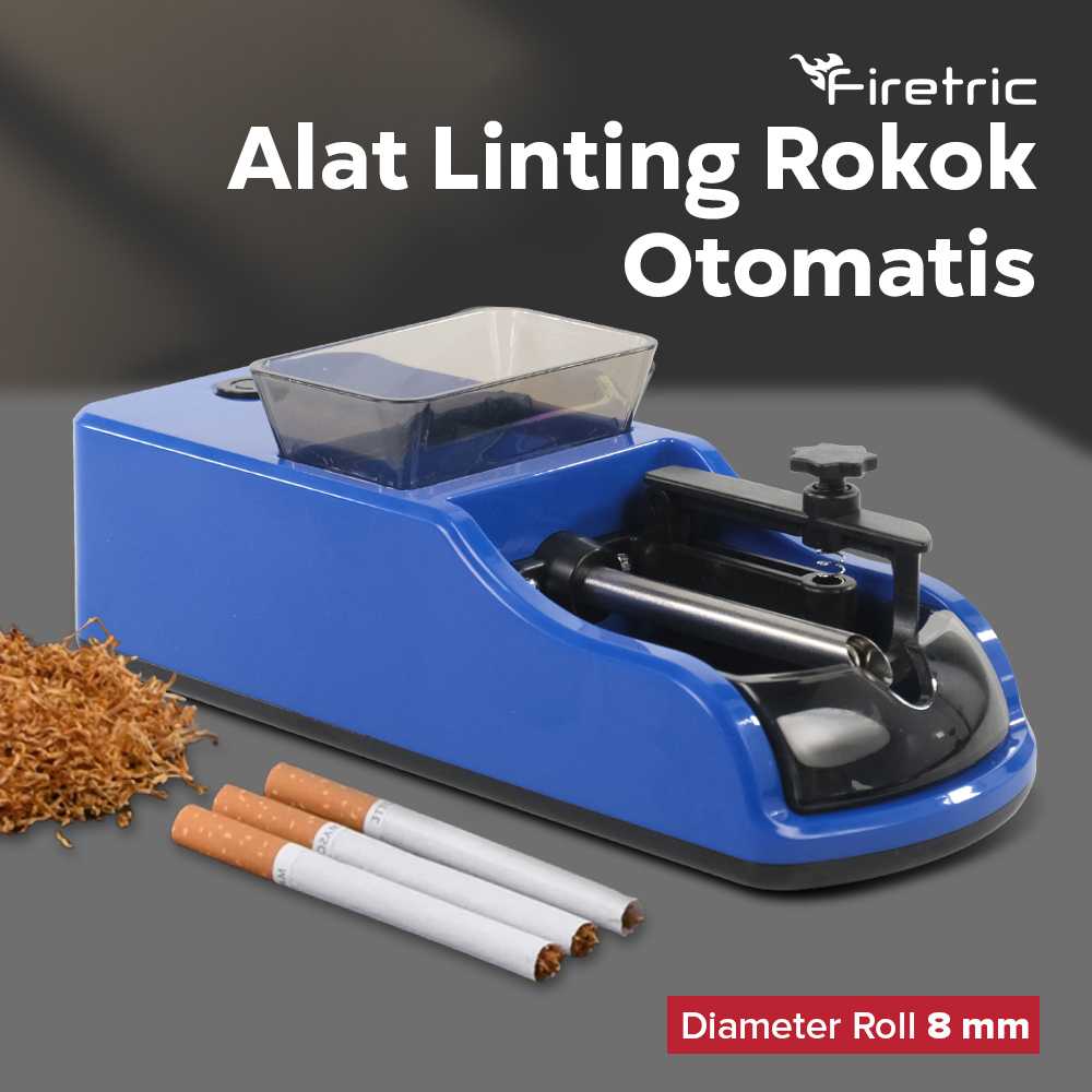 Alat Linting Rokokk Otomatis Electric Roller 8 x 66mm - H011 Firetric ...