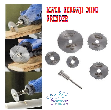 1 Set Mata Potong Gerinda Mini Mata Bor Gergaji Mini Grinder Kayu ...