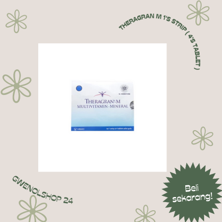 THERAGRAN M 1'S STRIP ( 4'S TABLET ) | Lazada Indonesia