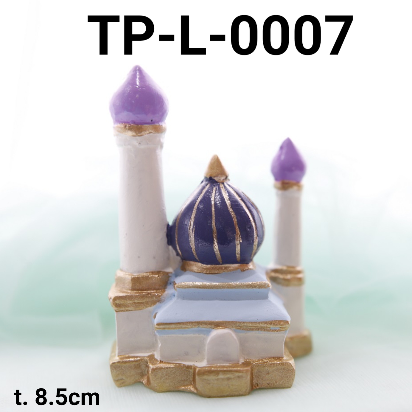 TP-L-0007 Cake topper hiasan kue patung masjid kubah | Lazada Indonesia