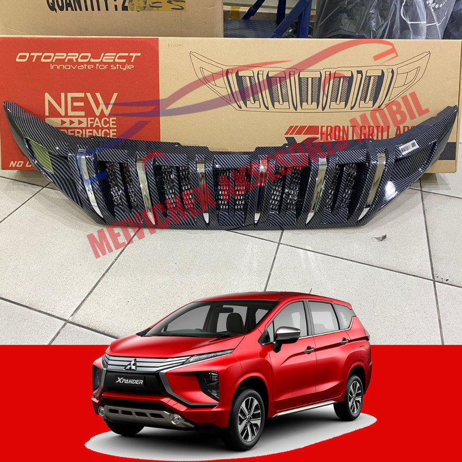 GRILL DEPAN FRONT GRILLE MOBIL ALL NEW XPANDER CARBON OTOPROJECT ...