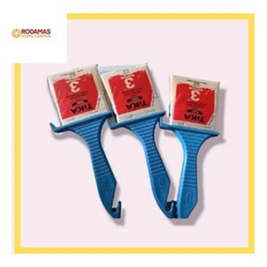 KUAS CAT TIKA (Bulu halus tidak mudah copot dan bersertifikat halal MUI ...