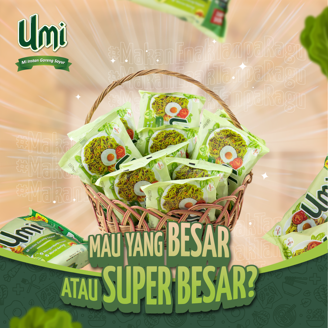 UMI Mie Sayur Rasa Soto Nusantara Isi 6 pcs (PROMO BANDED BELI 5 GRATIS ...