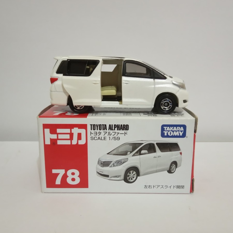 Toyota Alphard Tomica reguler No 78 diecast mobil takara tomica murah | Lazada Indonesia