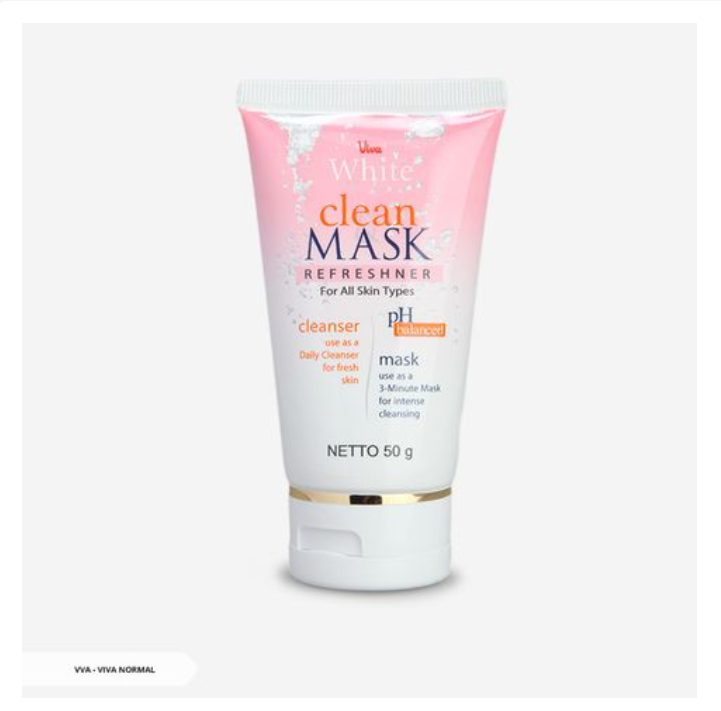Viva White Clean & Mask for All Skin Type | Lazada Indonesia
