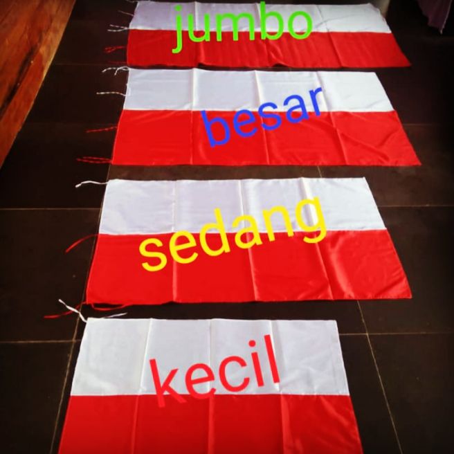 bendera ukuran jumbo (150x100) | Lazada Indonesia