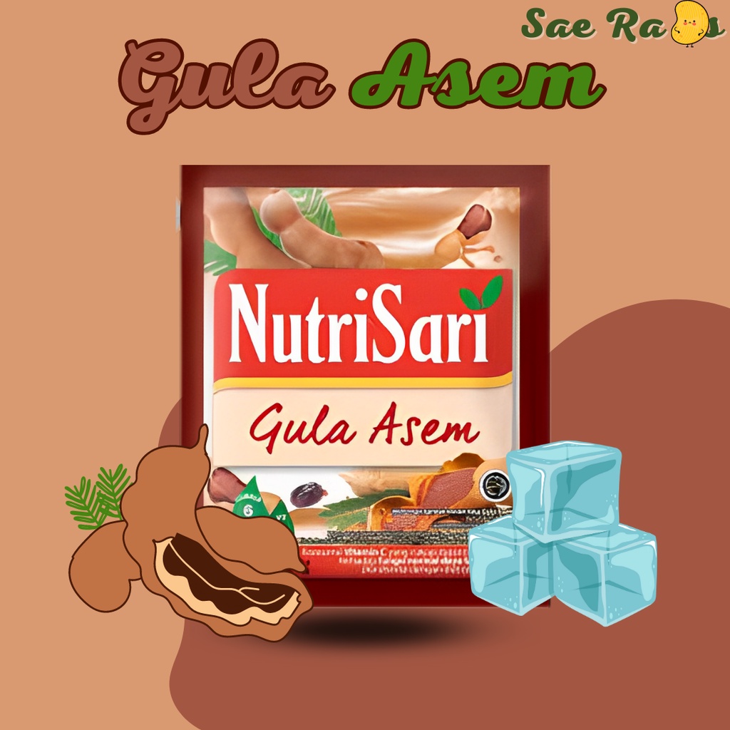 Nutrisari Gula Asem Rencen 10 Sachet | Lazada Indonesia
