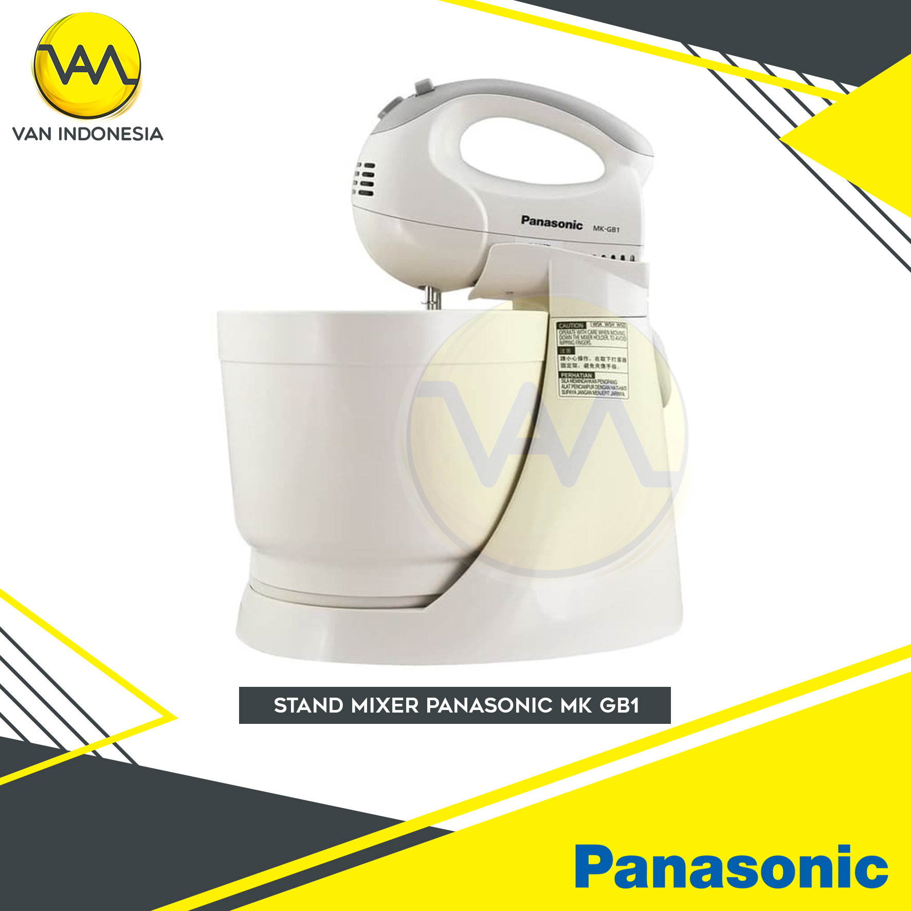 STAND MIXER (Pengaduk Adonan) MK-GB1-WSR Panasonic | Lazada Indonesia