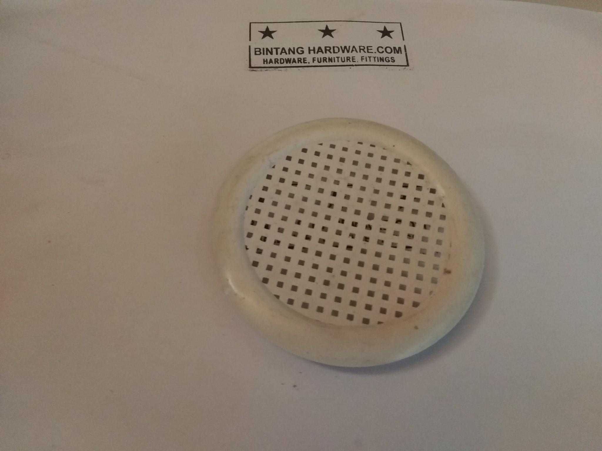 Lubang Hawa Bulat 60mm Bahan Plastik Saringan Udara Ventilasi Angin ...