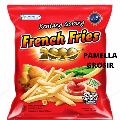 FRENCH FRIES 2000 SNACK KENTANG GORENG BIJIAN NETTO 138GR SNACK makanan ...