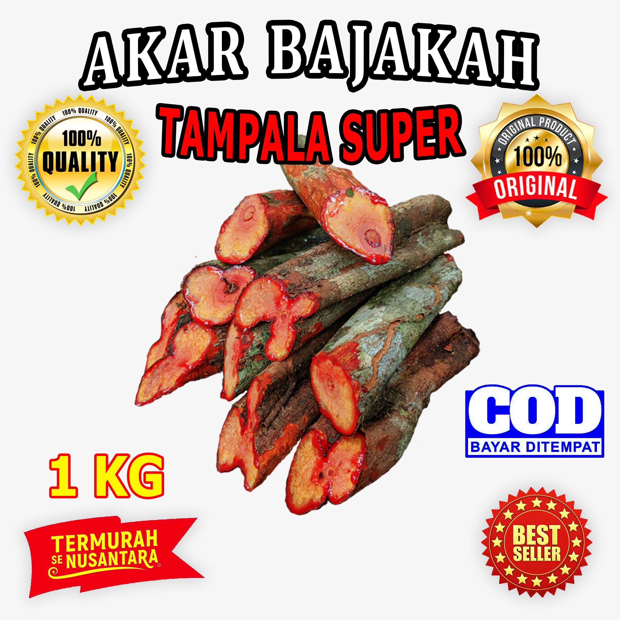 Akar Kayu Bajakah Tampala Super Getah Merah Asli Kalimantan 1kg ...