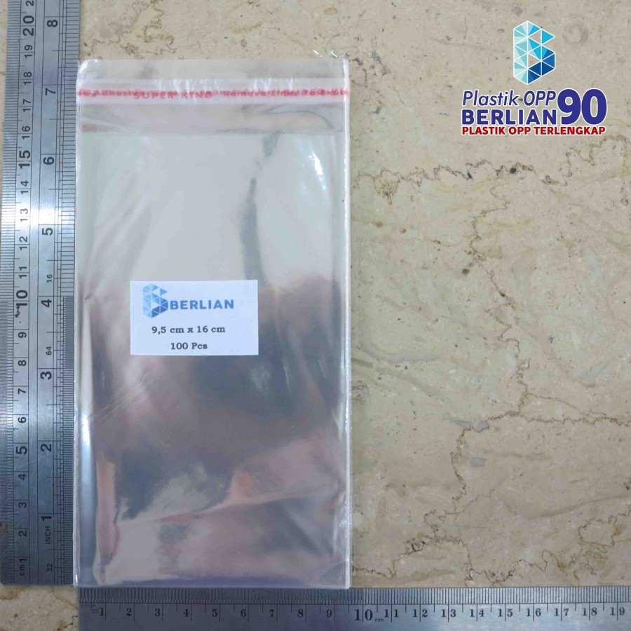 (100 LEMBAR) Plastik OPP 22X23 Cm Tebal 30 Mikron / Plastik Opp Plastik Kemasan Plastik Bening ...