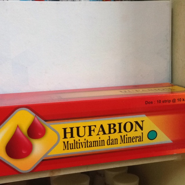 Hufabion / box isi 10 strip | Lazada Indonesia
