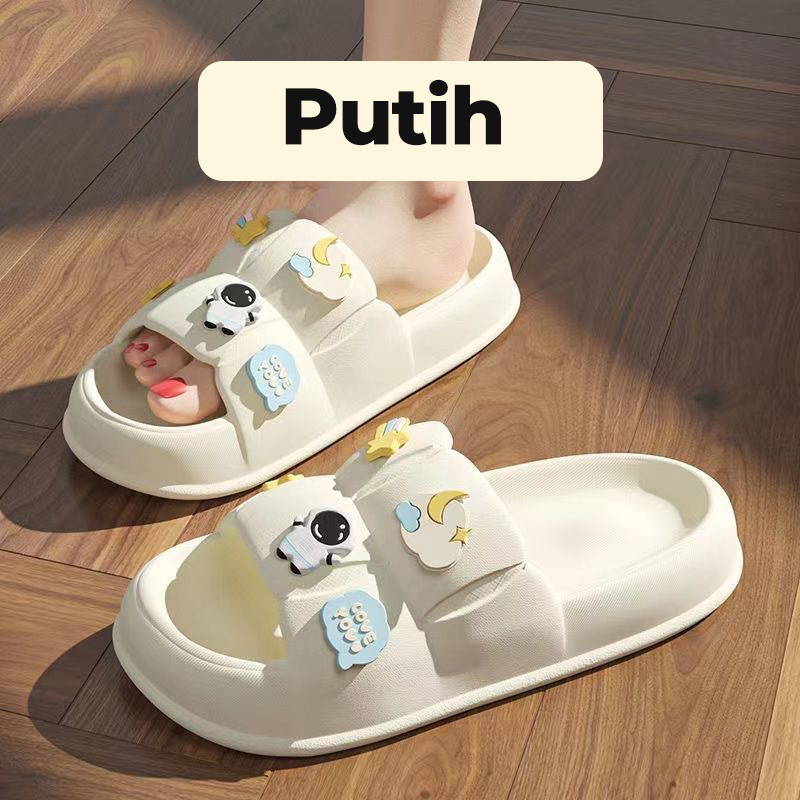 Sendal Jelly Sendal Indoor Outdoor Koreanable Sendal Karet Sendal Rumah ...