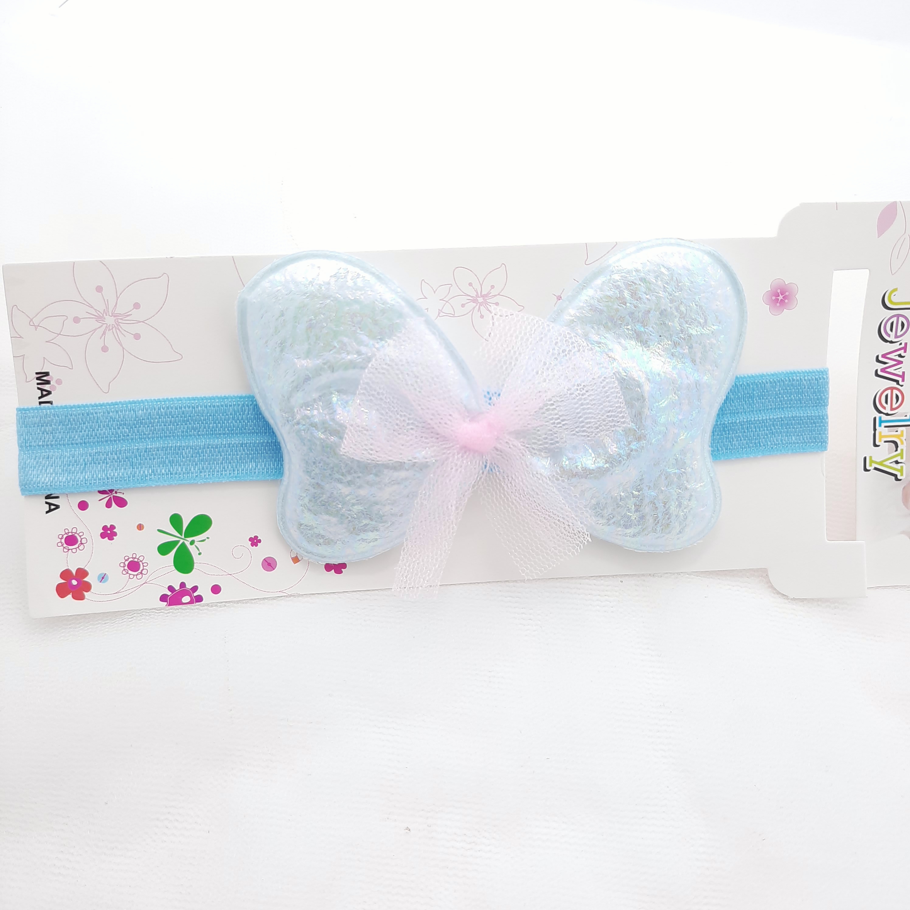 Bando Bayi Perempuan Lucu Motif Kupu Kupu / Bandana Bayi / Bandana Anak ...