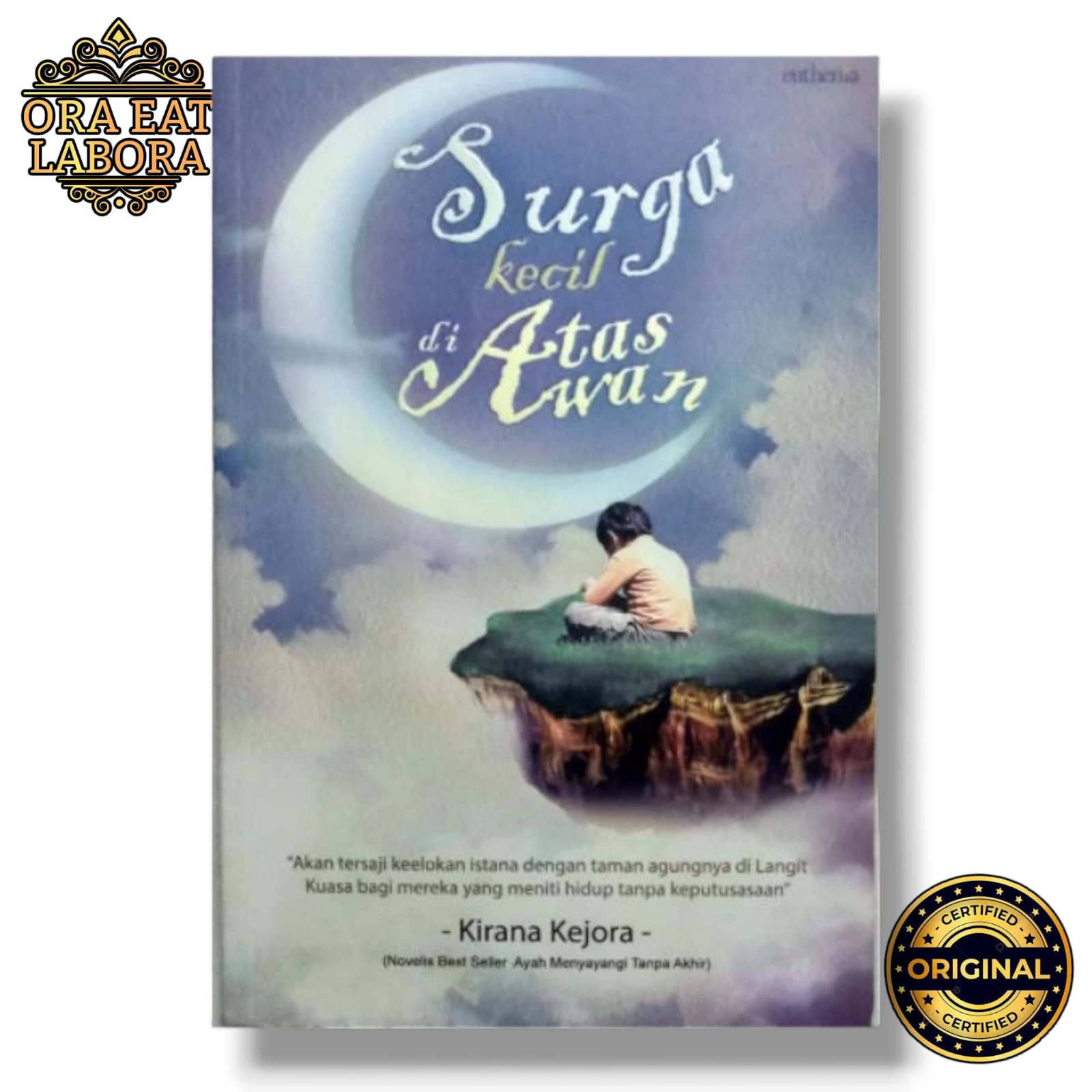 Buku Novel Original Surga Kecil Di Atas Awan - Ora Eat Labora | Lazada ...