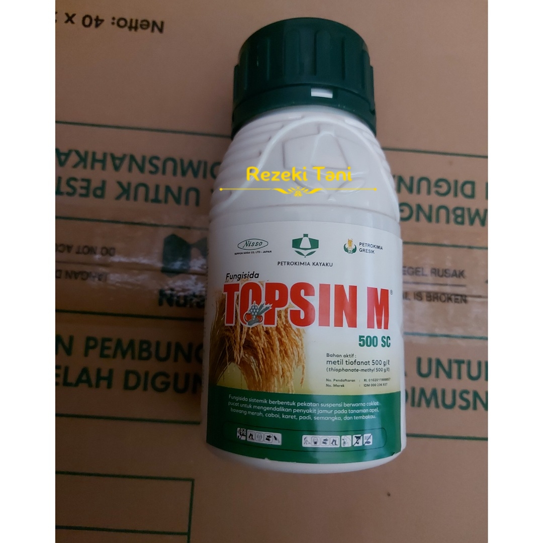 Fungisida Topsin 500SC 200ml untuk Mengendalikan Patah Leher dan Jamur ...