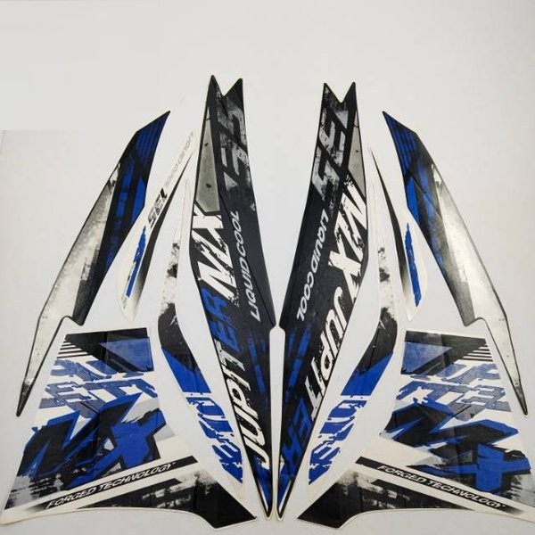 striping Sticker motor Jupiter MX 2014 stiker motor Jupiter New Decal ...