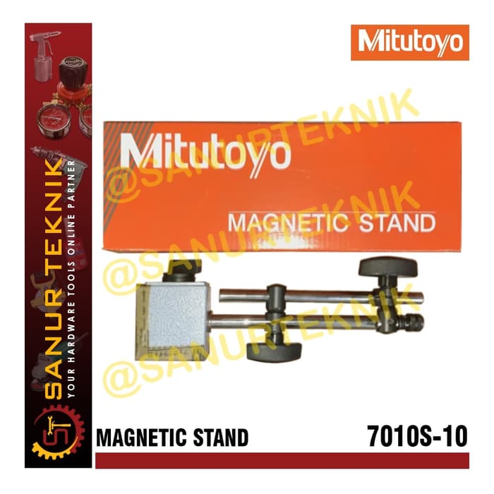 Mitutoyo Magnetic Stand Base Dudukan Dial Indicator 7010s 10 Lazada