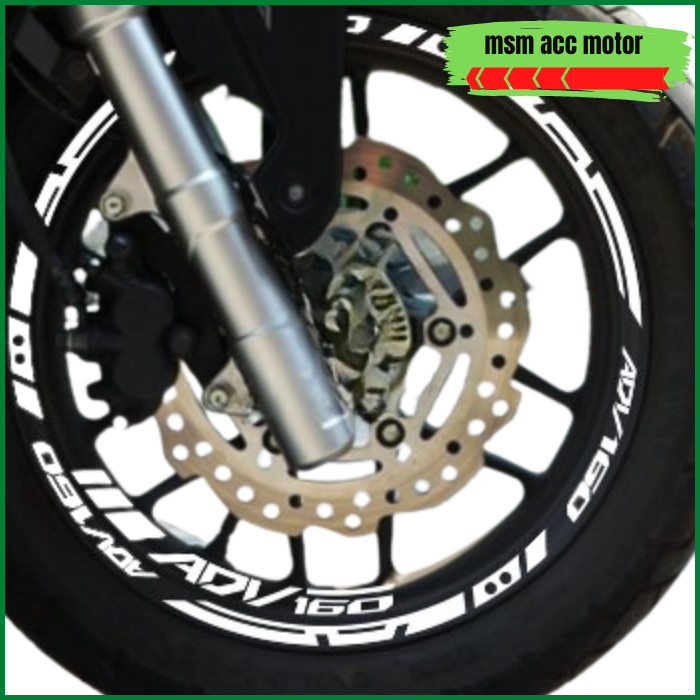 STIKER STICKER VELG ADV 160 2022 2023 2024 BERKUALITAS PREMIUM | Lazada ...