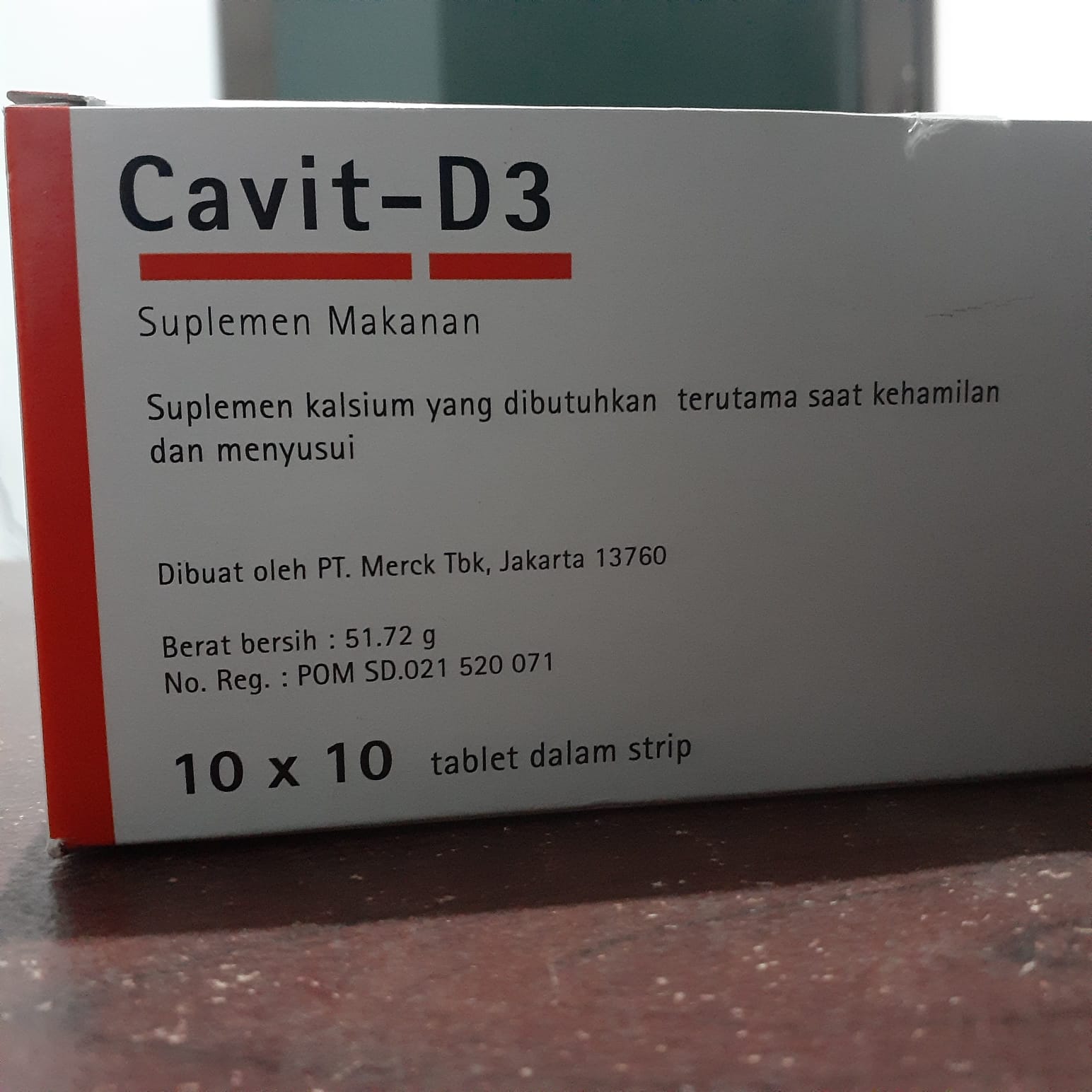 Cavit D3 - Strip | Cavit -D3 tablet(harga/strip) | CAVIT-D3 TABLET ...
