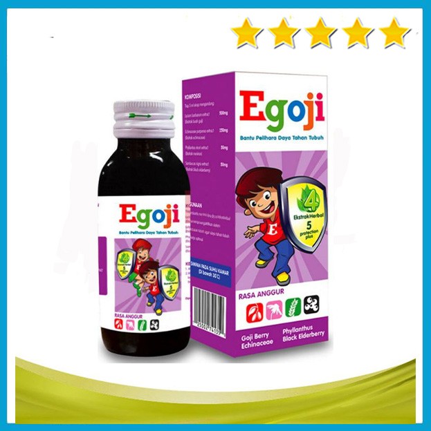 Vitamin EGOJI Sirup Rasa Anngur Multivitamin Anak Daya Tahan Tubuh ...