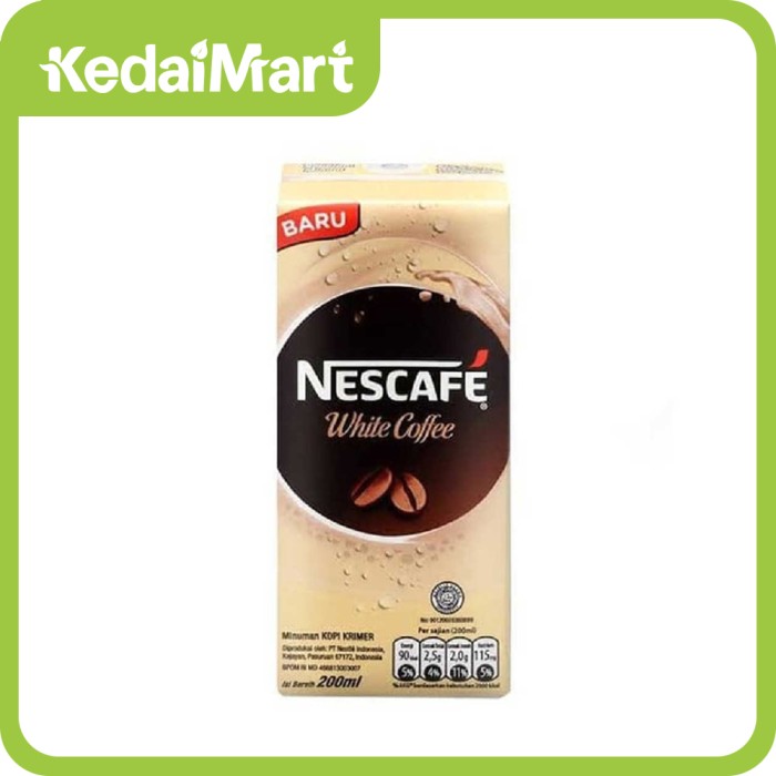Nescafe White Coffee UHT 200 ml | Lazada Indonesia