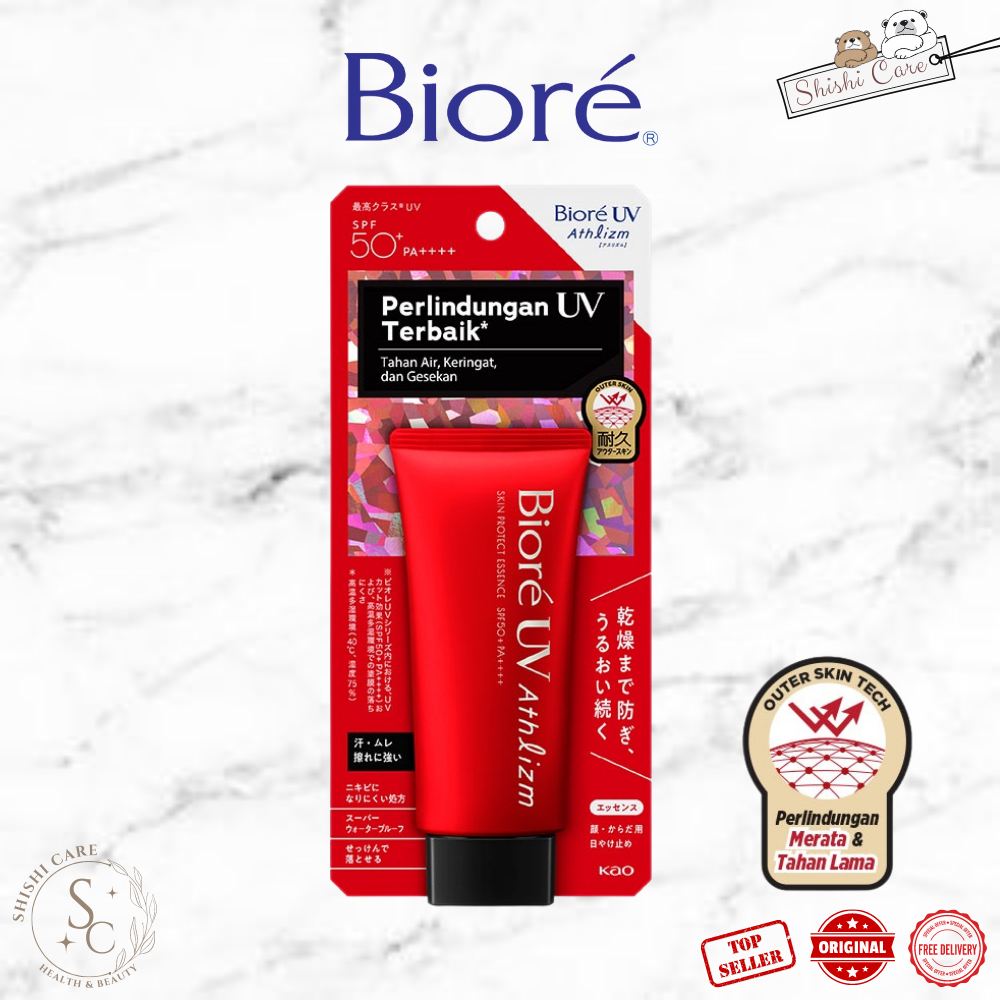 [BPOM NA] Biore UV Athlizm Sunscreen Extra Skin Protection Essence SPF ...