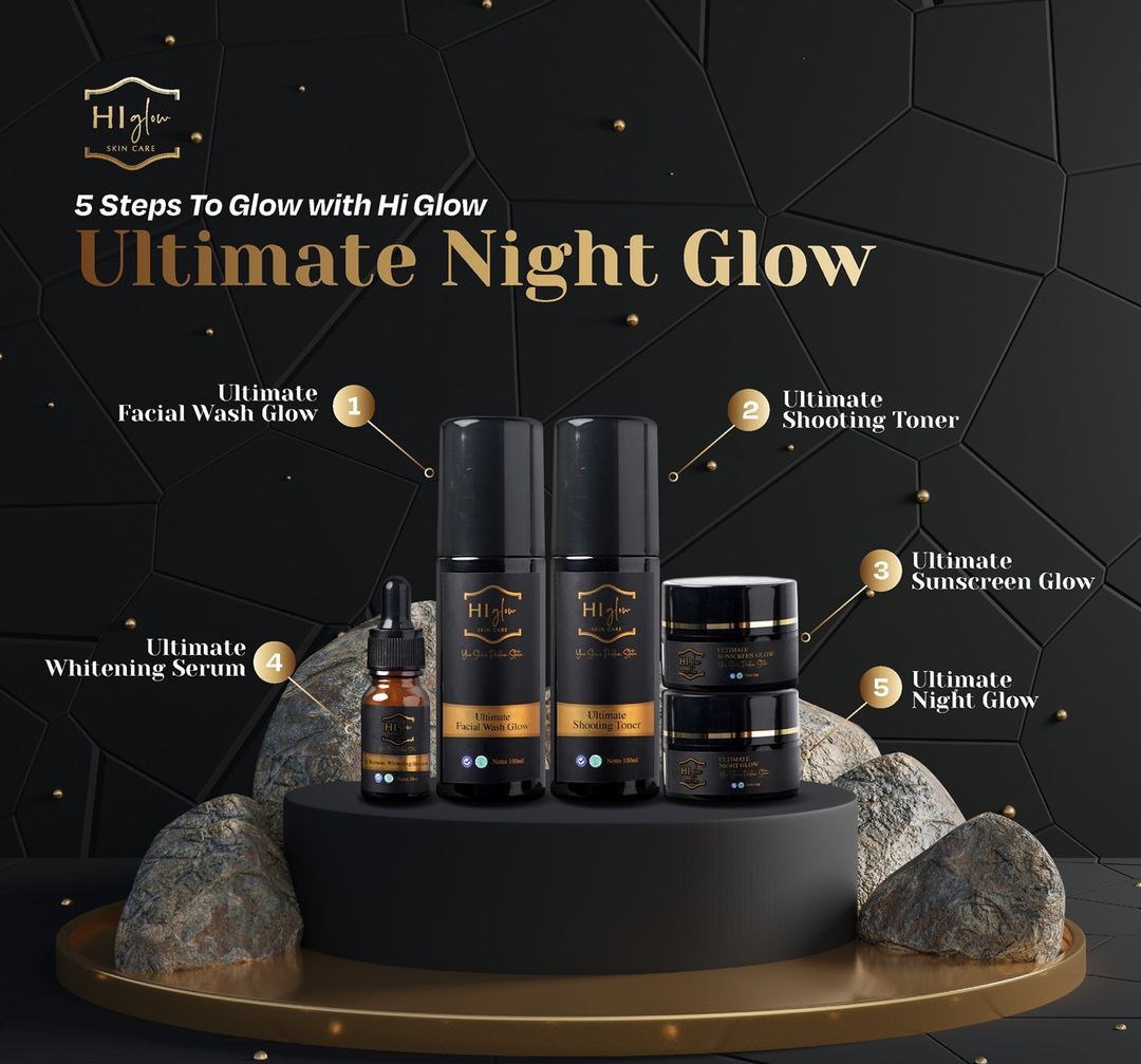 Paket Ultimate / Glowing / Night Glow Hi Glow Skincare BPOM | Lazada ...