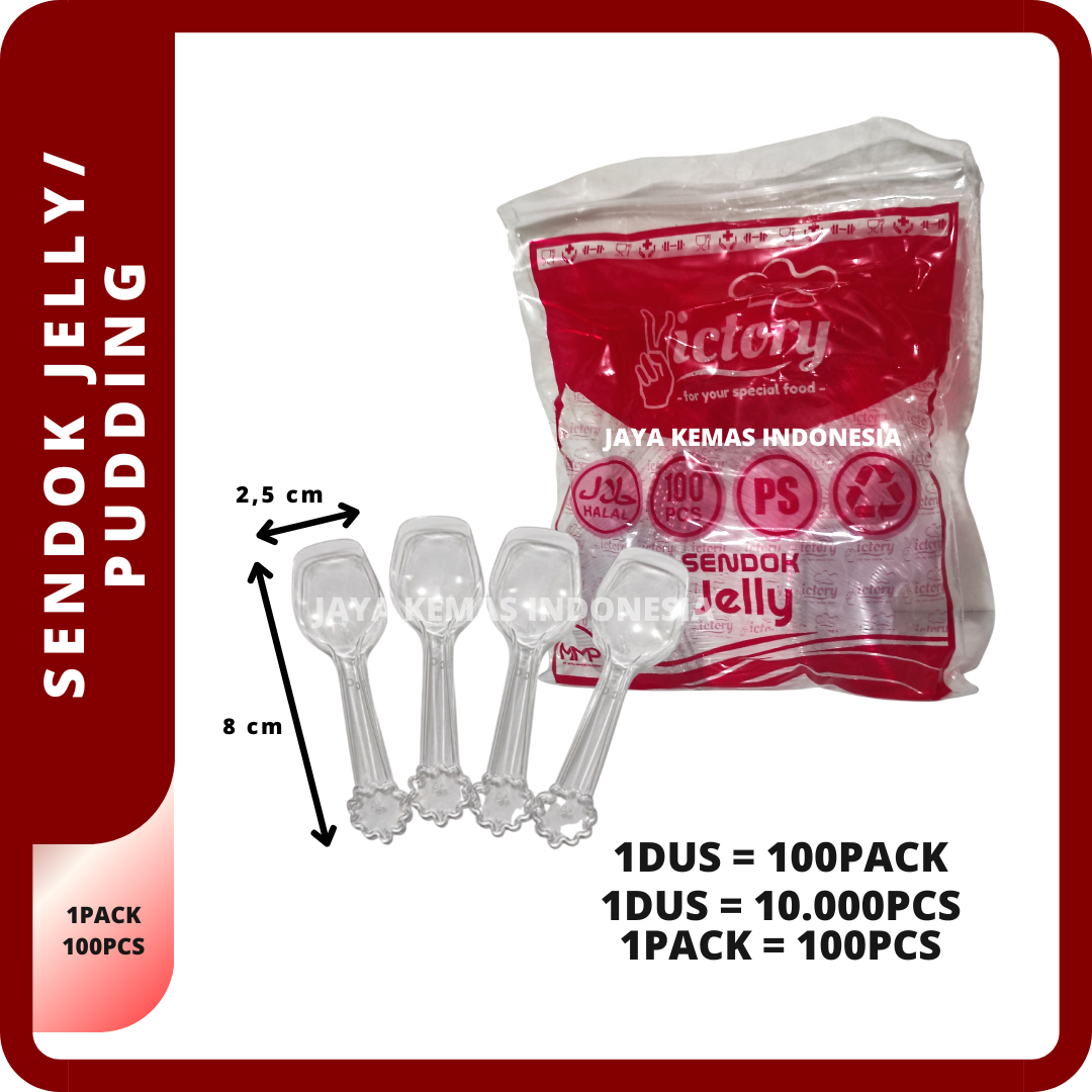 Sendok Puding | Sendok Jelly | Sendok Eskrim Yogurt Ukuran Kecil STB ...
