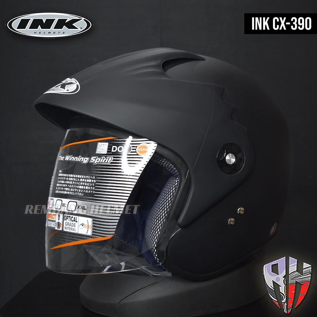 HELM INK BATMAN CX390 SOLID ORIGINAL HELM INK ORI' HELM INK KLASIK ...