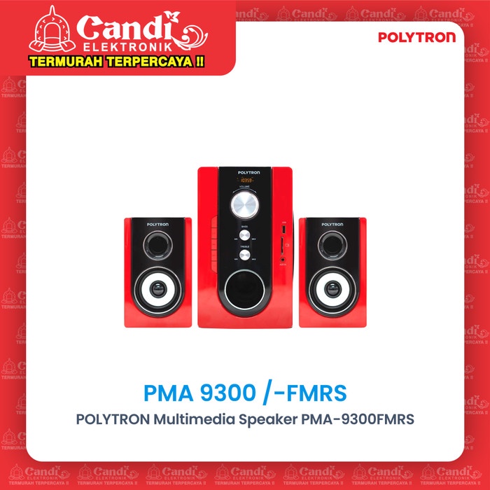 POLYTRON ACTIVE SPEAKER PMA 9300 FMRS / PMA-9300FMRS | Lazada Indonesia