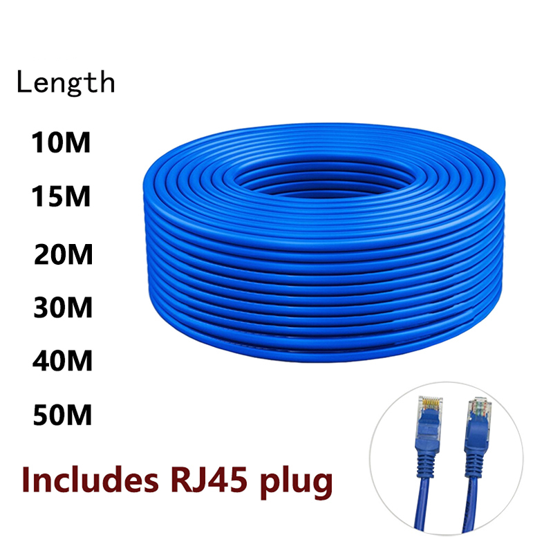 Resong 5M 10M 15M 20M 30M 40M 50M CAT5 RJ45 Kabel Ethernet Kabel Lan ...
