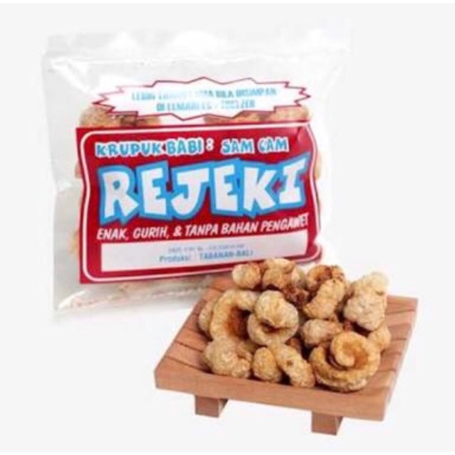 kerupuk samcan babi rejeki kerupuk rejeki kerupuk samcan rejeki bali ...