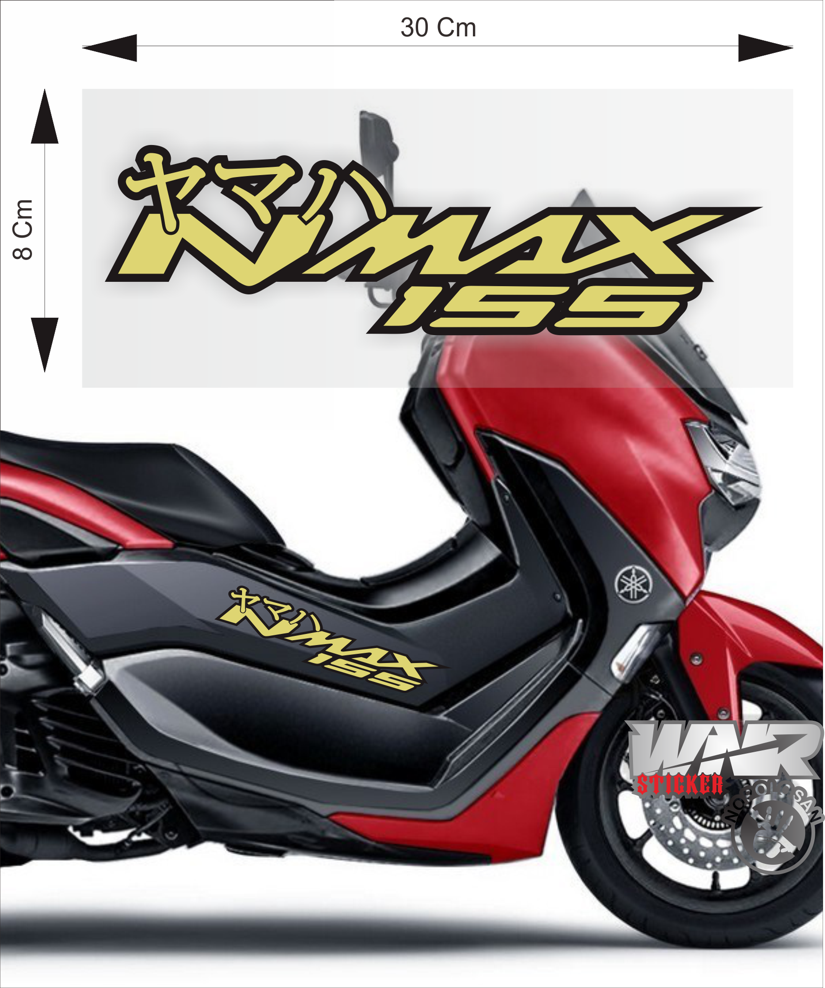 Sticker Nmax kanji japan | Lazada Indonesia