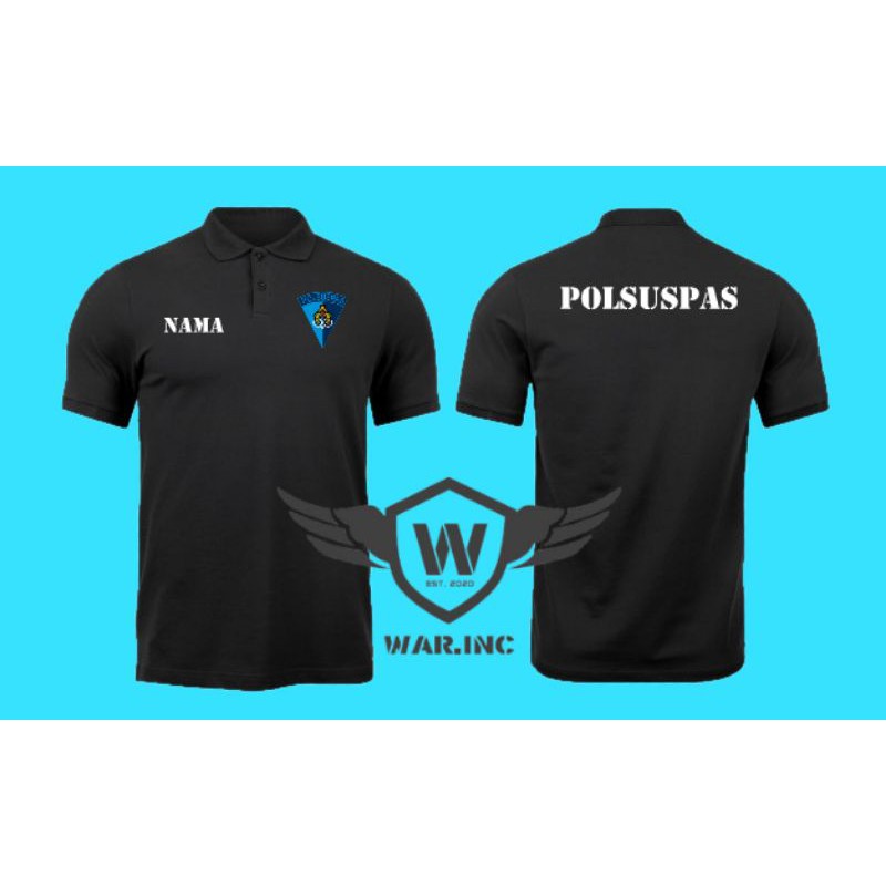KAOS BAJU POLSUSPAS 2 BORDIR LOGO | Lazada Indonesia