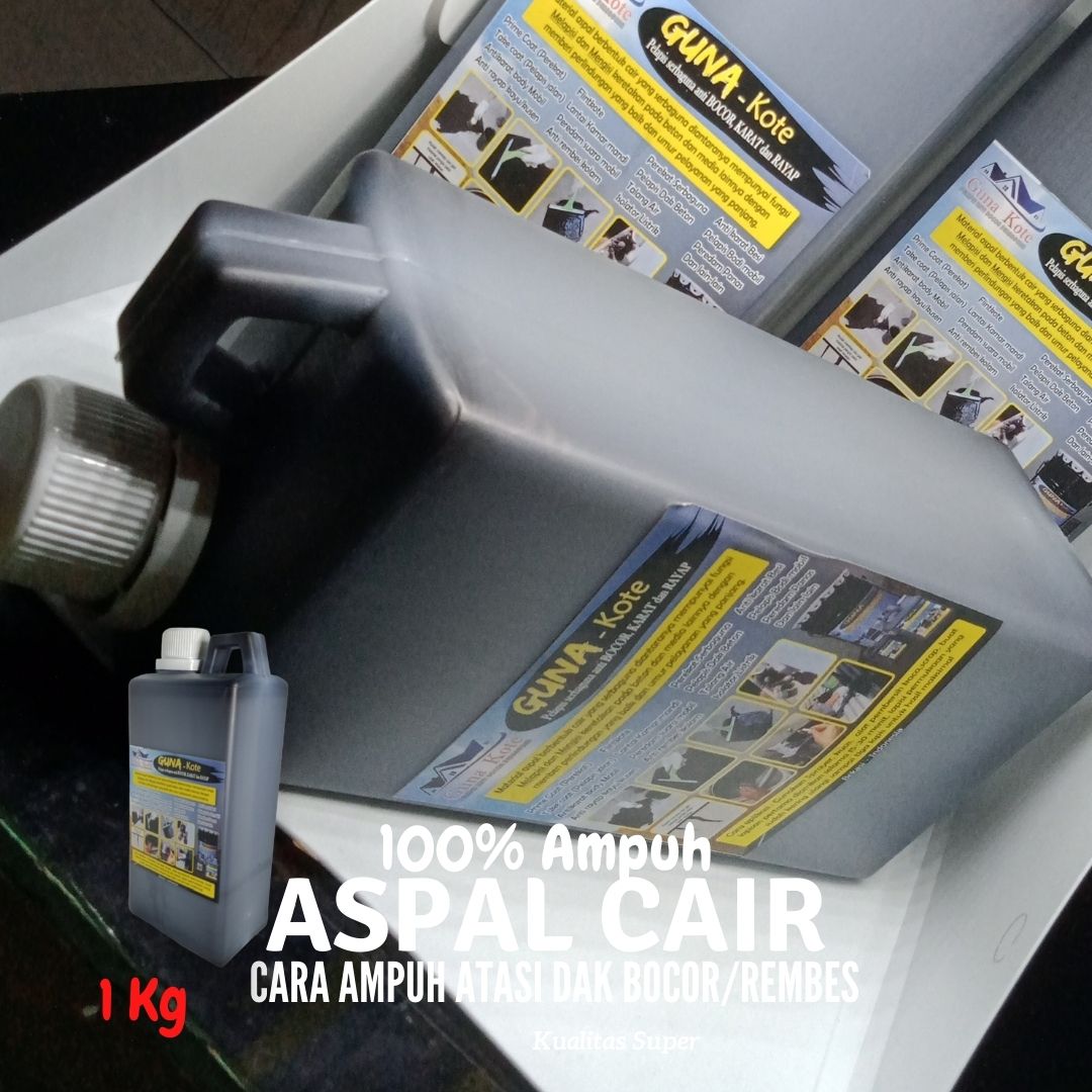 Aspal Cair 1 Kg Untuk Menambal Kebocoran Pada Dak Beton Talang Dan Atap ...
