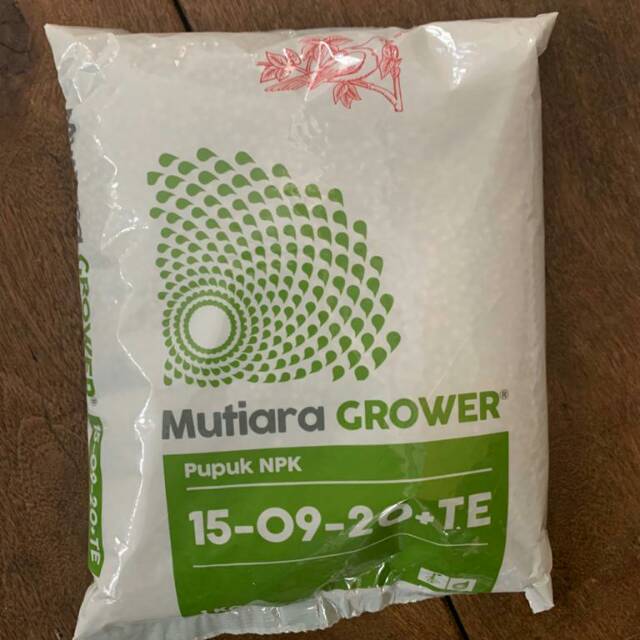 pupuk npk MUTIARA GROWER 15-09-20+TE 1kg kemasan repacking | Lazada ...