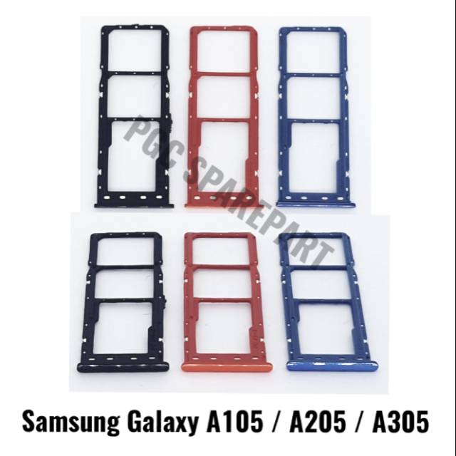 Original Simtray Samsung Galaxy A10 - A105 - A205 - A305 - Tempat ...