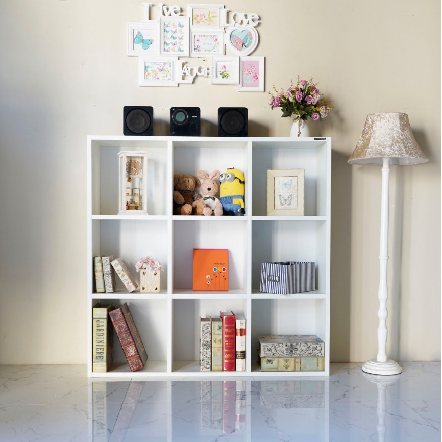 Uni Home - Bookcase | Rak Buku 3 Susun RKW 09 | Lazada Indonesia