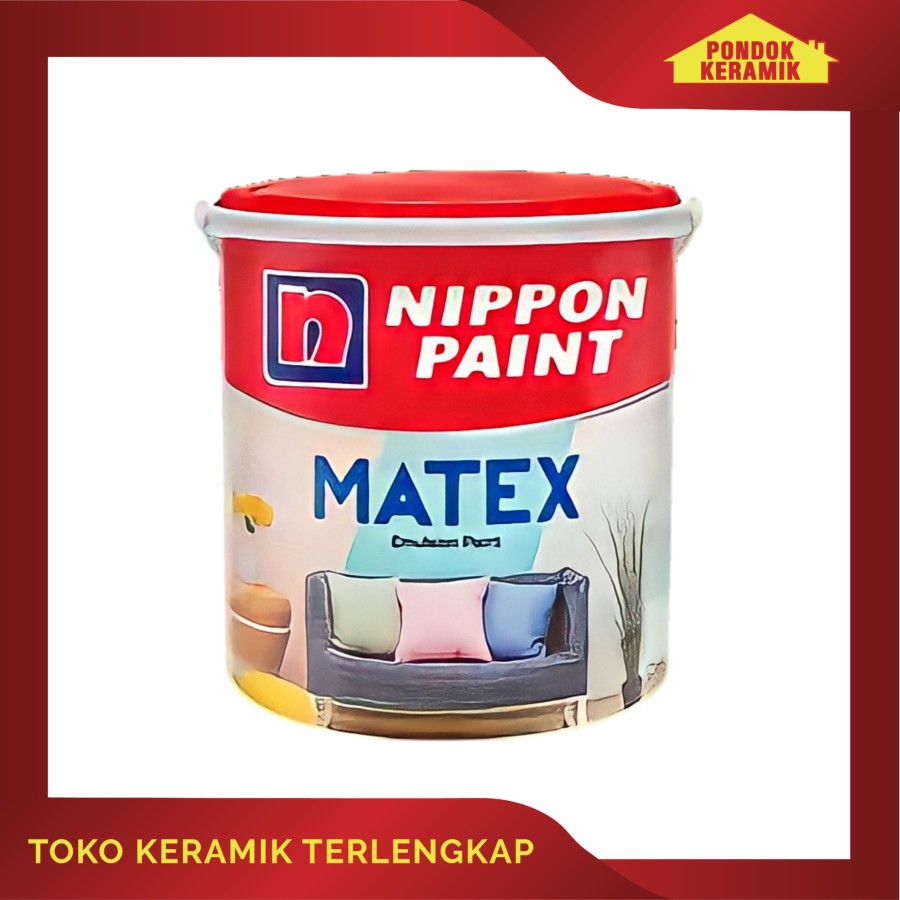 Nippon Paint Matex MX 3010 Bleu Lune 5 Kg | Lazada Indonesia