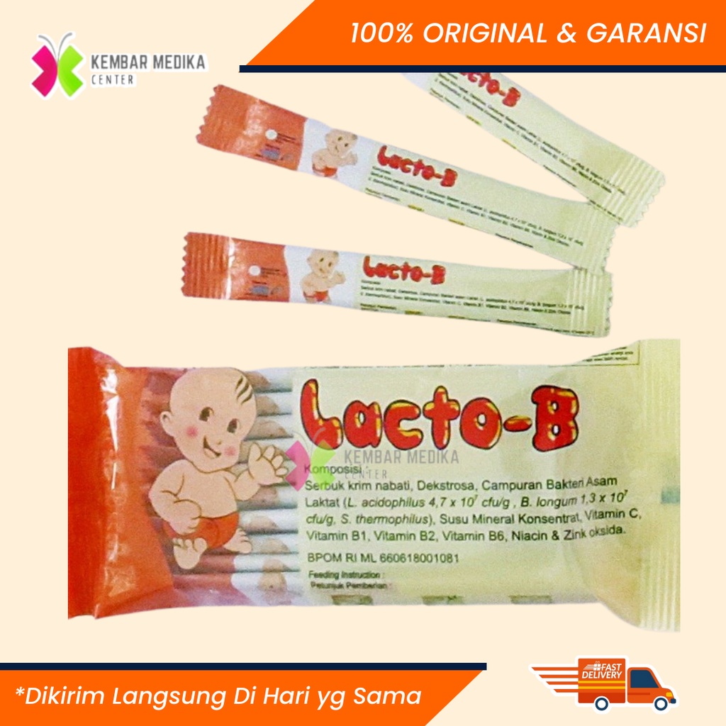 LACTO-B obat diare pada bayi ISI 10 sachet | Lazada Indonesia