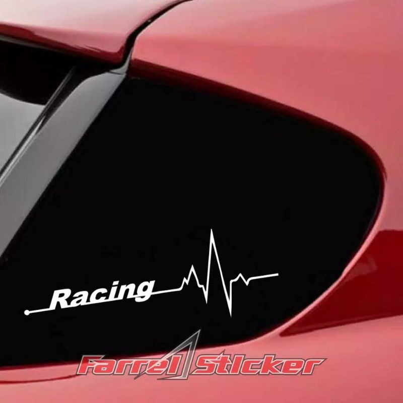 STIKER MOBIL RACING STICKER RACING DENYUT STICKER RACING | Lazada Indonesia