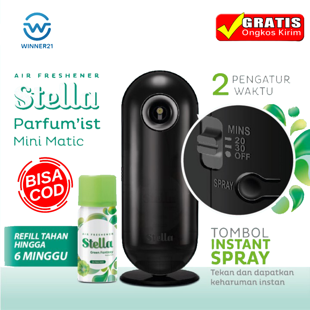 COD Stella Mini Matic Parfum'Ist Pengharum Automatic Semprot Otomatis ...
