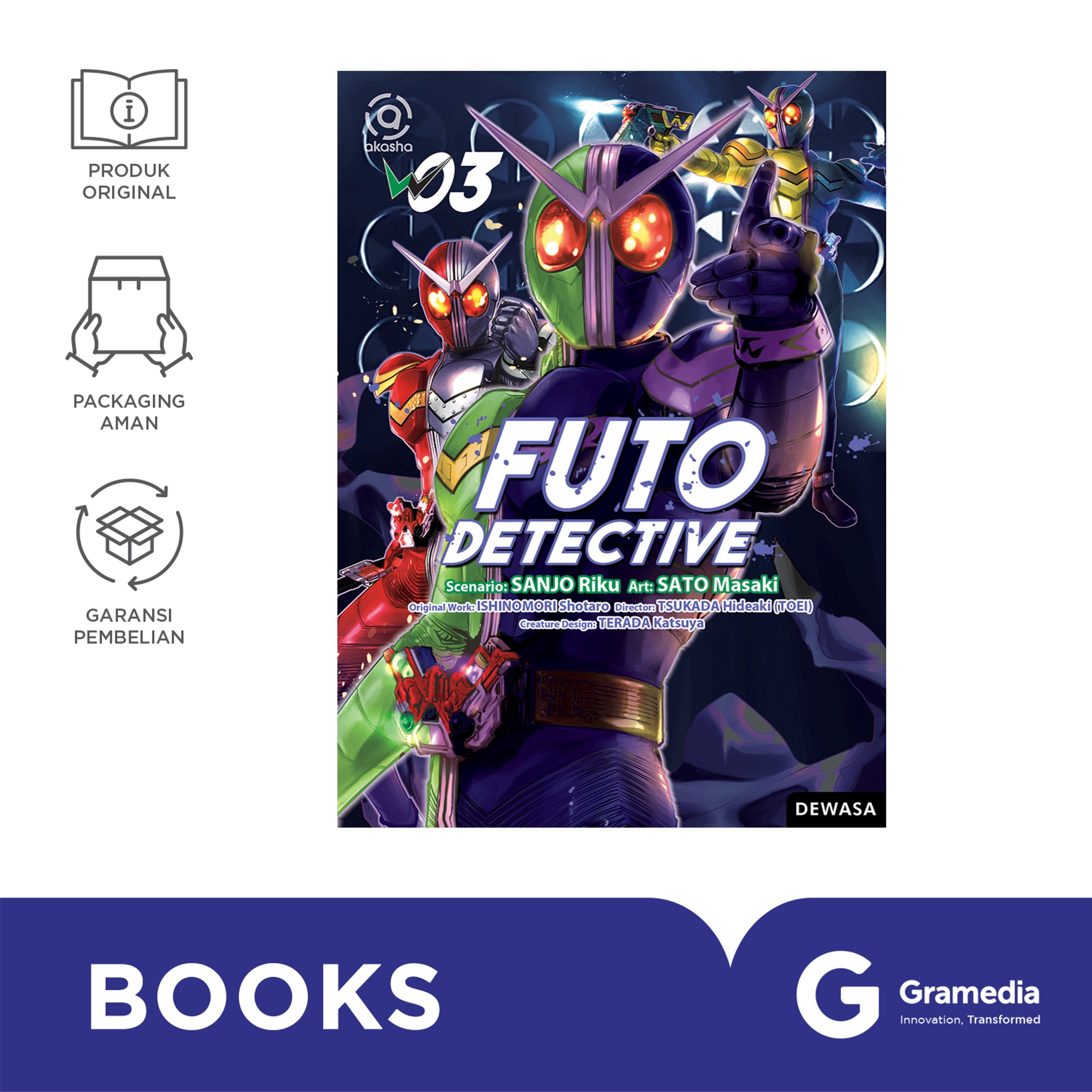 AKASHA : Futo Detective 03 | Lazada Indonesia